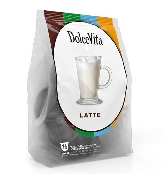 Dolce Vita qumesht, kompatibile me Dolce Gusto® (16 kapsula ...