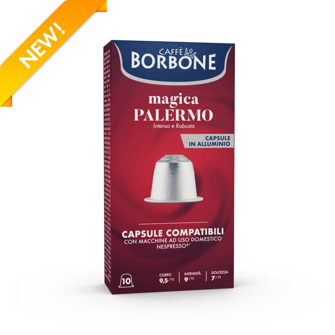 Borbone Palermo, përzierje kompatibile me Nespresso® (10 kapsula ...
